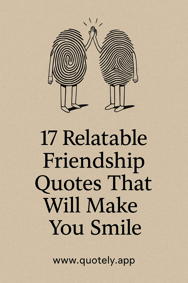 17 Relatable Friendship Quotes That Will Make You Smile